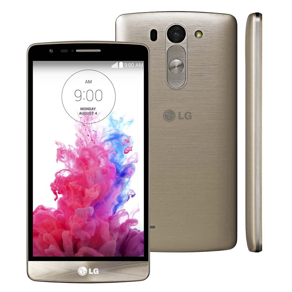 Smartphone LG G3 Beat Dourado com Tela de 5”, Dual Chip, Android 4.4, Câmera 8MP, 3G, GPS ...