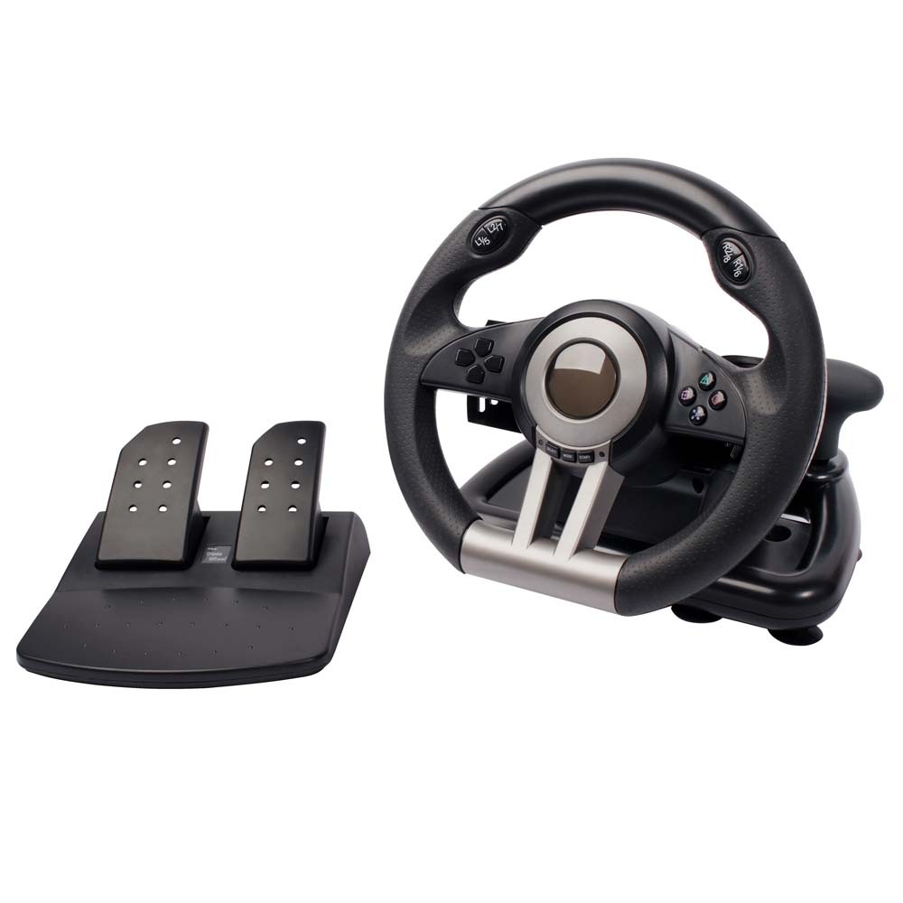 Volante 3 em 1 Integris para PC/PS1/PS2/PS3 - Preto - Acessórios ...