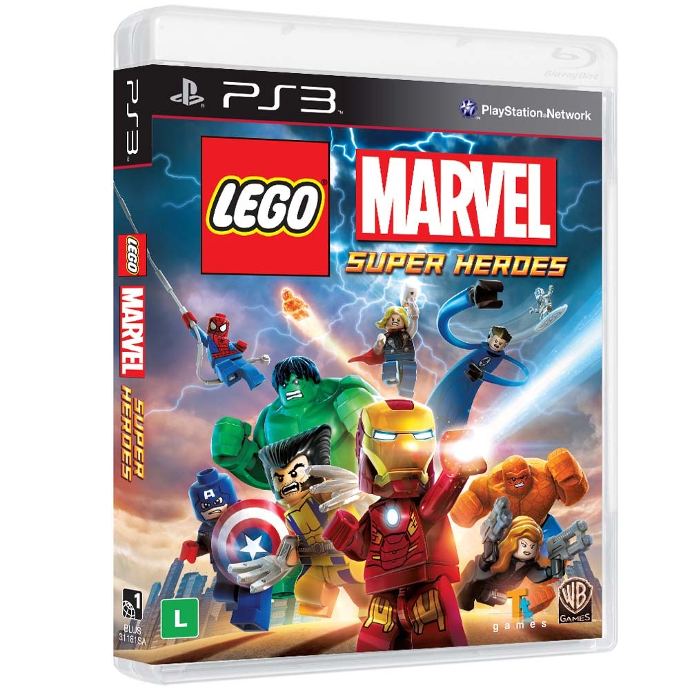 Jogo Lego Marvel - PS3 - Jogos Playstation 3 no Extra.com.br