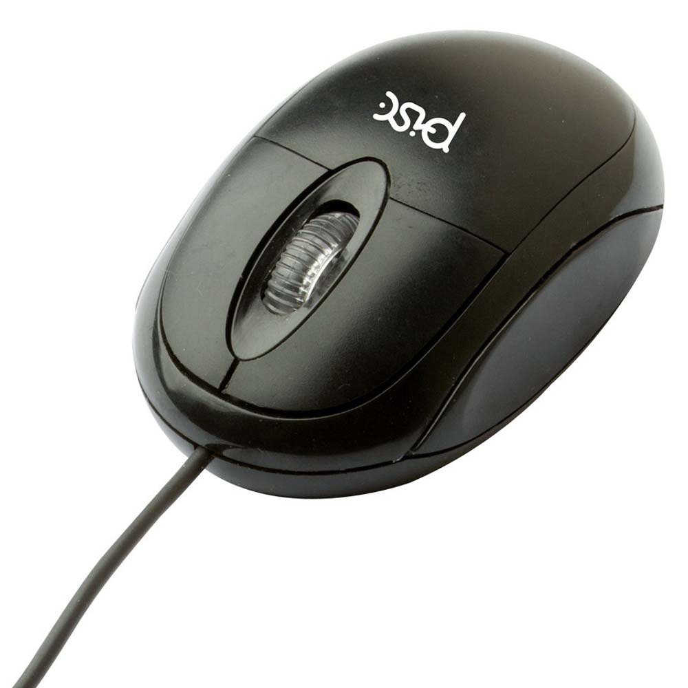 Mouse Óptico Pisc 1807 USB - Preto - Mouses no Extra.com.br