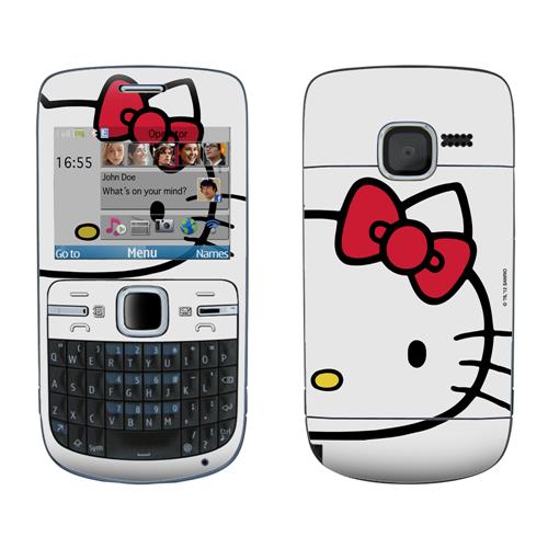 Skin I Stick para Nokia C3 - Hello Kitty - Películas e Adesivos de ...