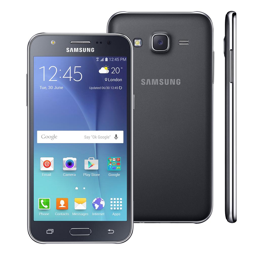 Smartphone Samsung Galaxy J5 Duos Preto com Dual chip, Tela 5.0", 4G ...