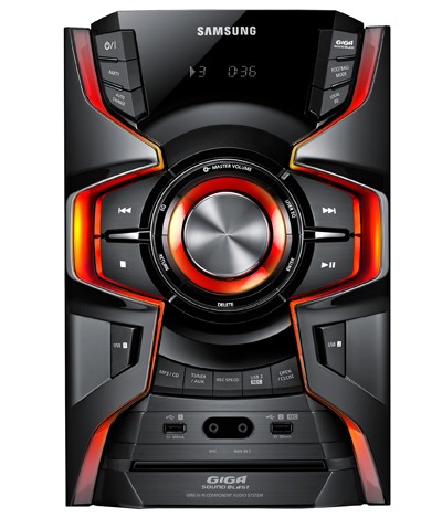 Mini System Samsung MX-F850/ZD com Subwoofer, MP3, | Extra