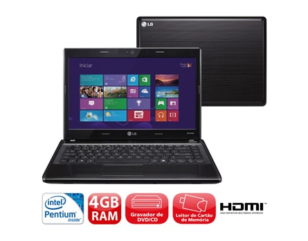Notebook LG S460-L.1430 com Intel® Pentium® Dual | Extra