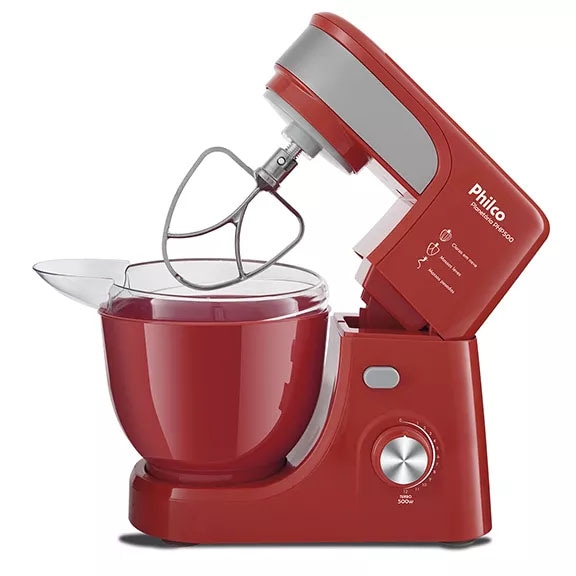 Batedeira Planetária Philco PHP500 Turbo com 11 | Extra