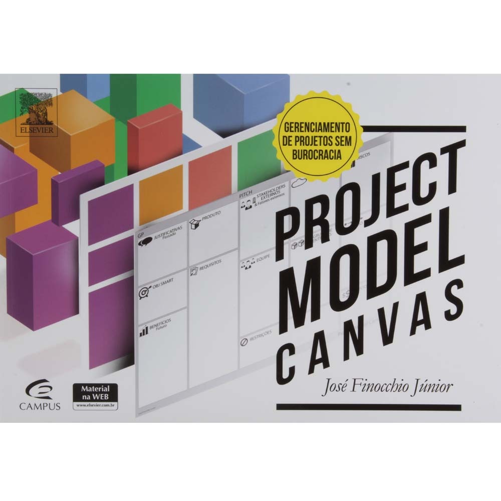 Livro - Project Model Canvas: Gerenciamento de Projetos Sem Burocracia ...