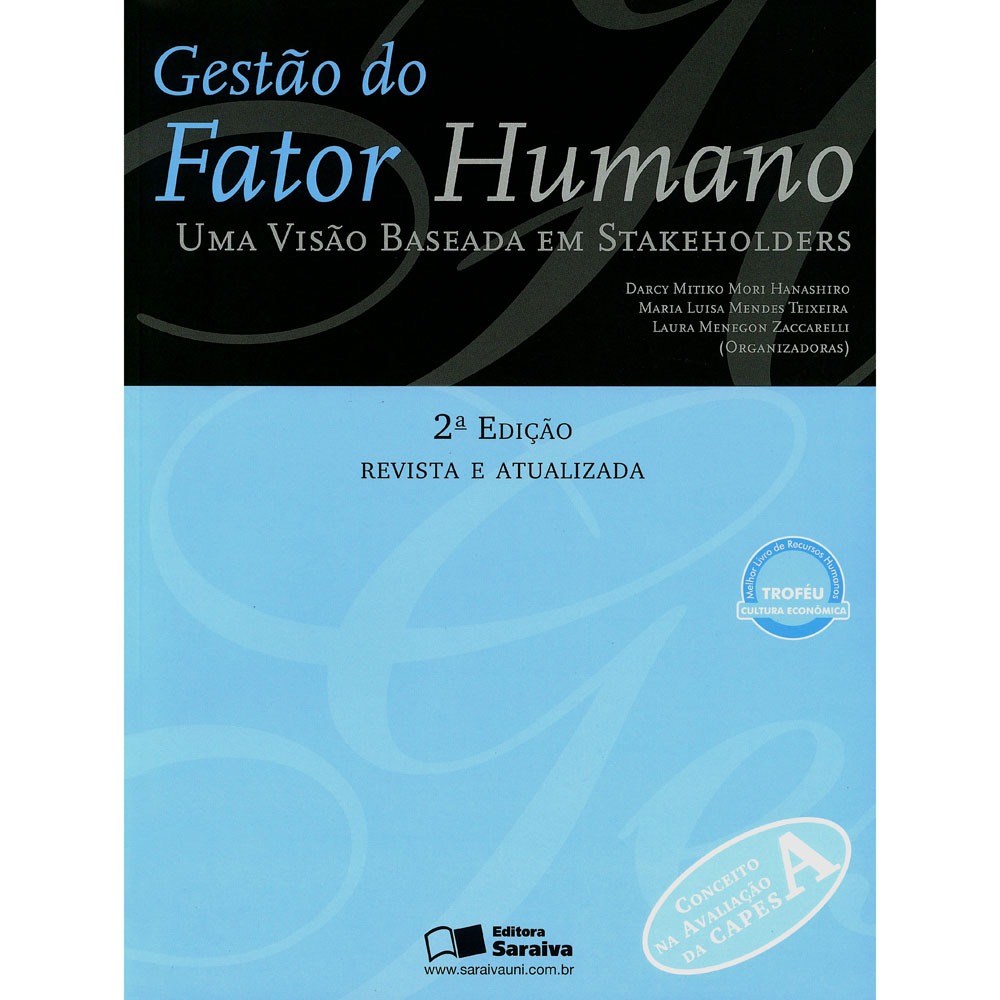 Livro- Gestão do Fator Humano: uma Visão Baseada em Stakeholders ...
