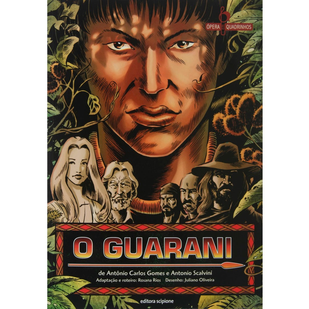 Livro - Ópera em Quadrinhos - O Guarani - Carlos Gomes e Antônio ...