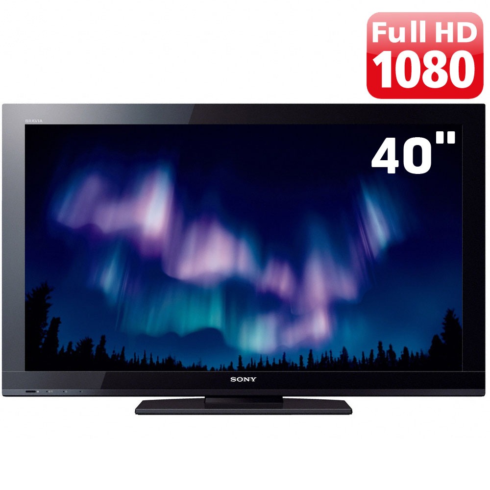 TV 40" LCD Sony Bravia KDL-40BX425 Full HD c/ Entradas HDMI e USB e ...