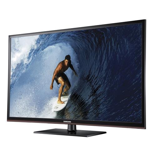 TV 51" 3D Plasma Samsung Série 4 E490 PL51E490B1GXZD com Conversor ...